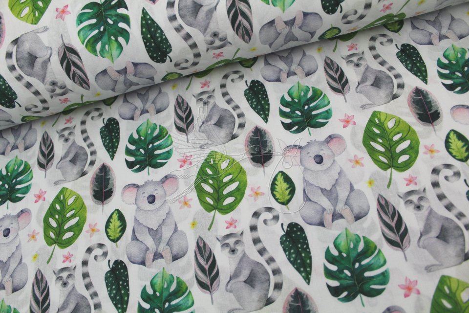 Digitální tisk na prémiové bavlně – kvalitní metráž na kreativní šití ...